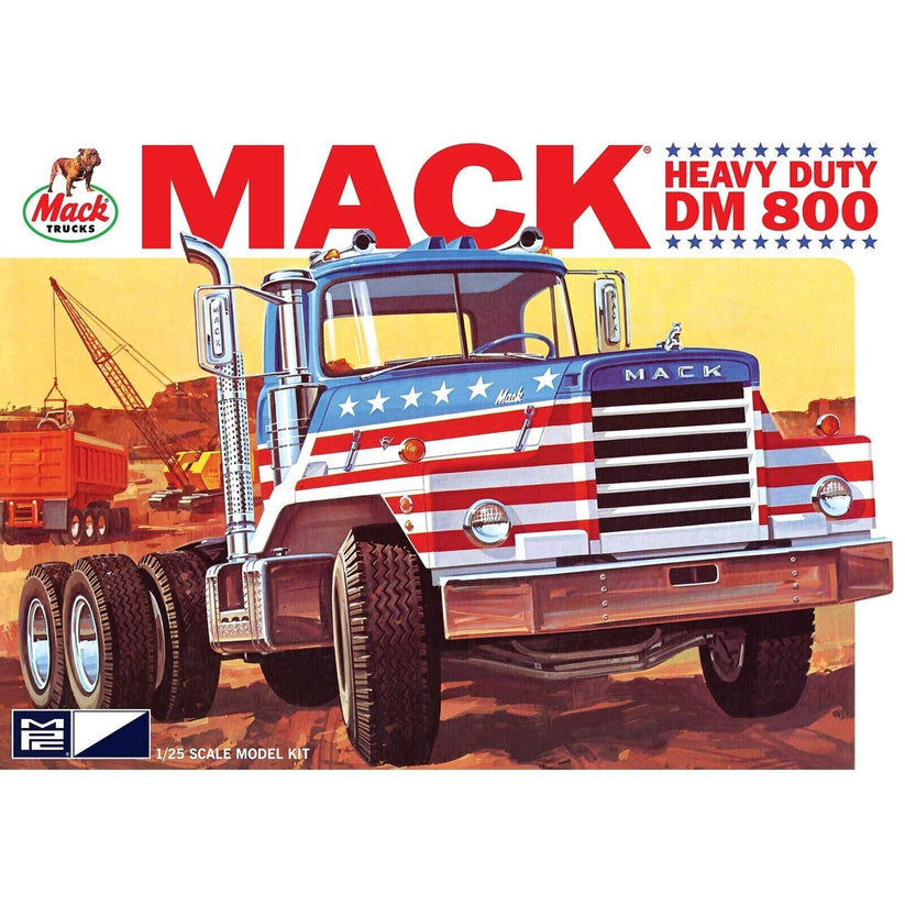 MPC 899 1/25 Mack DM800 Semi Tractor Truck MODEL KIT 1/24-1/25 – Diesel ...